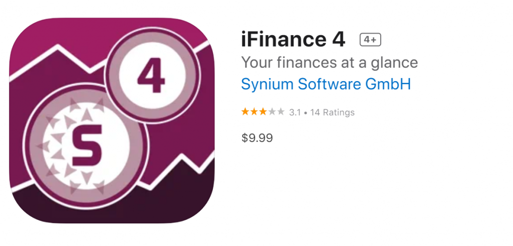 IFINANCE 4 APP- TRACK YOUR FINANCES